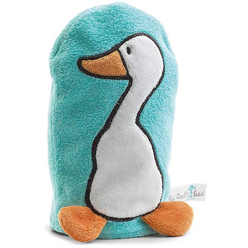 NICI Little Duck Wash Mit | plushpaws.co.uk