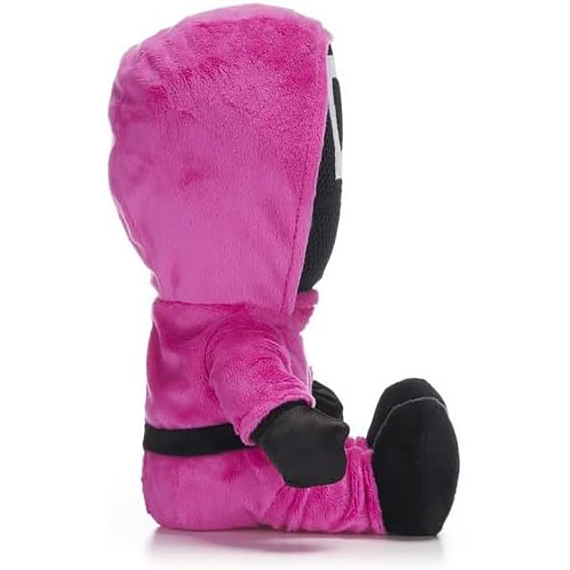 Netflix Squid Game Pink Guard Manager (Square) | plushpaws.co.uk