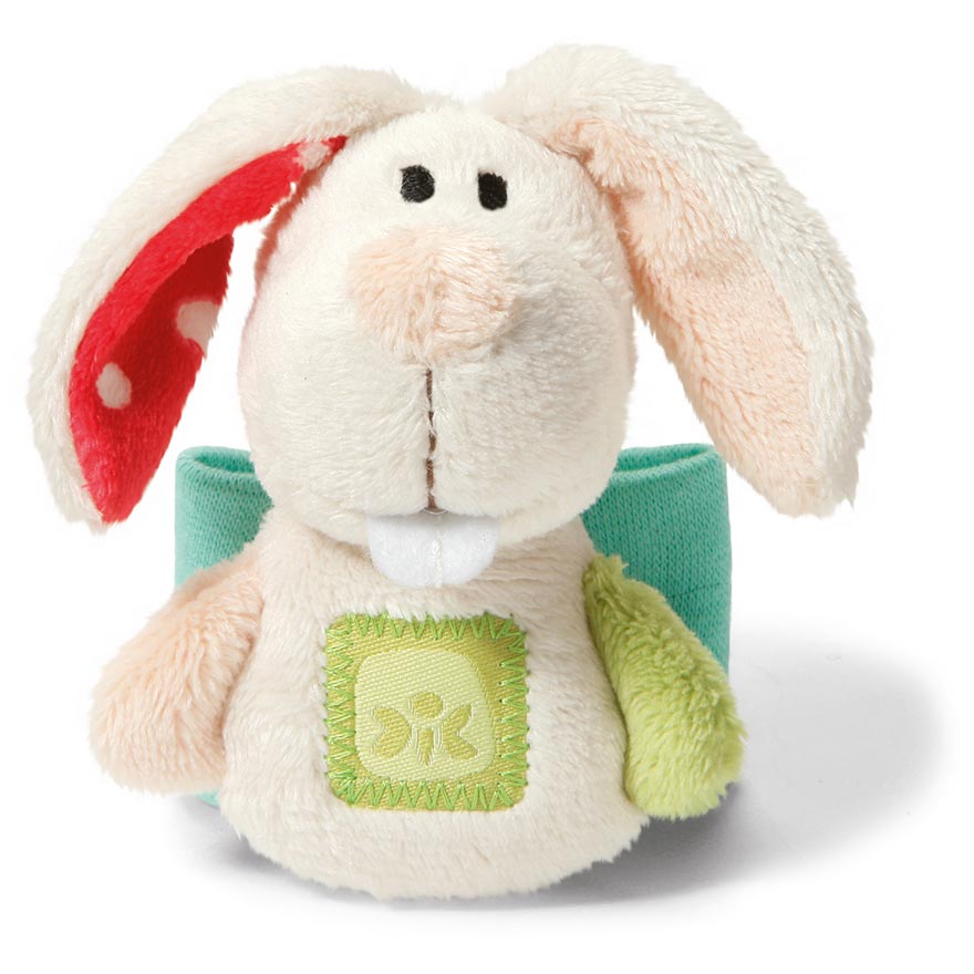 My First NICI Tilli Bunny Wrist Rattle | plushpaws.co.uk