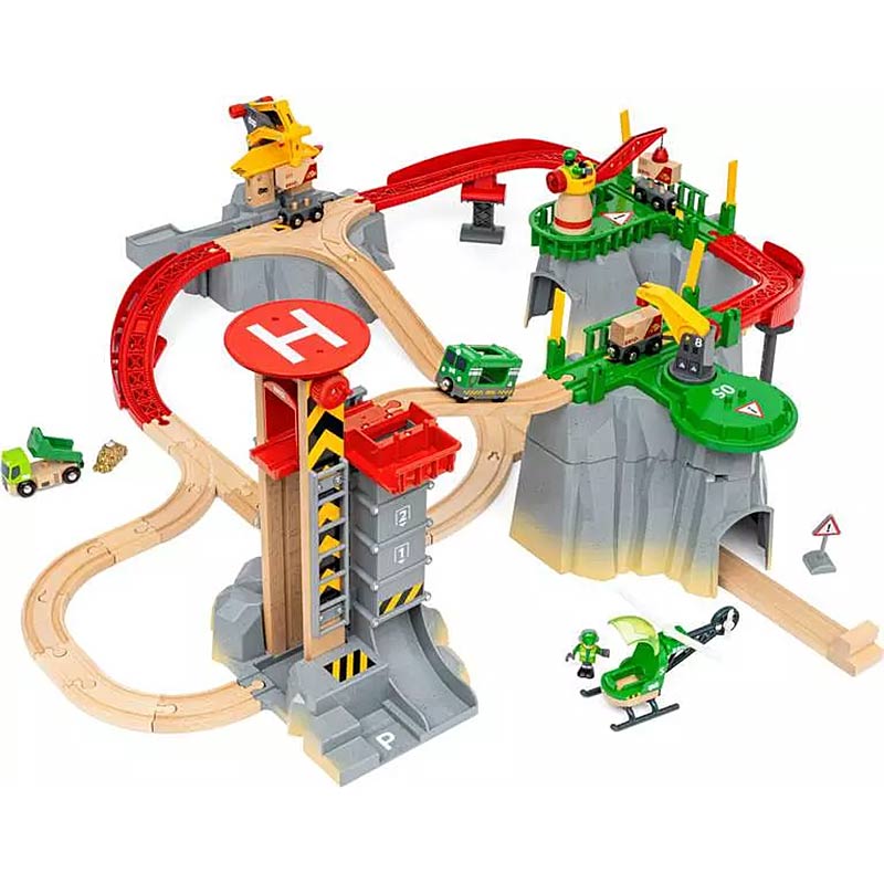 BRIO Cargo Mountain Set | plushpaws.co.uk
