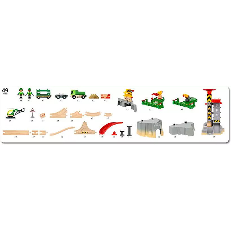 BRIO Cargo Mountain Set | plushpaws.co.uk
