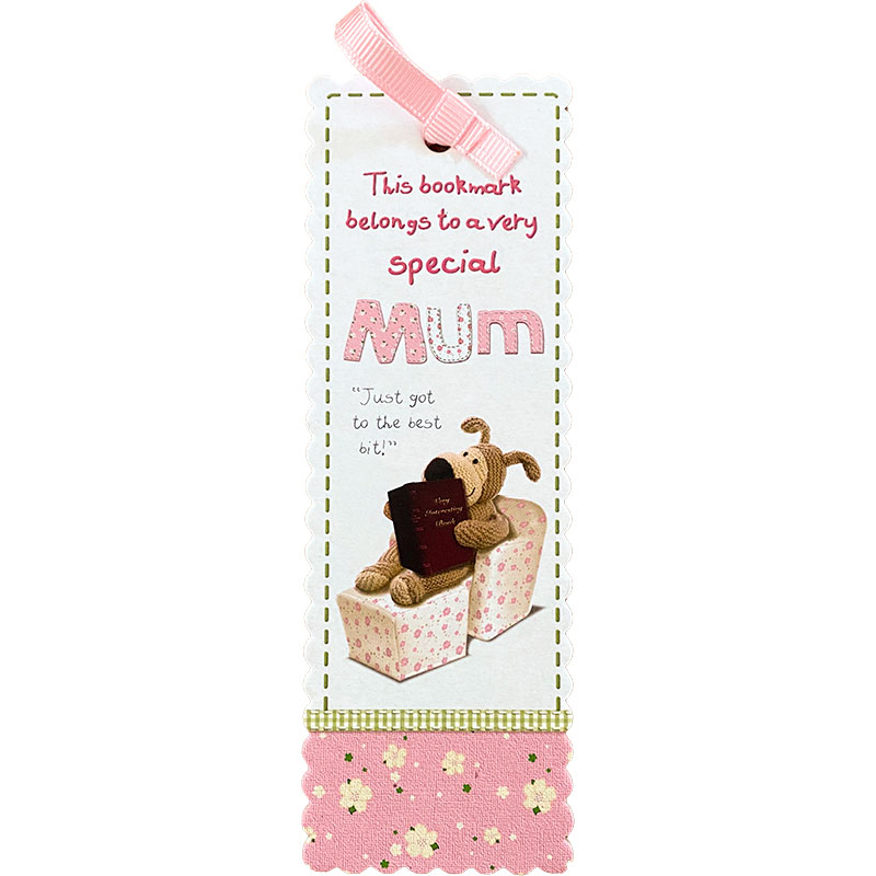 Boofle Mum Bookmark | plushpaws.co.uk