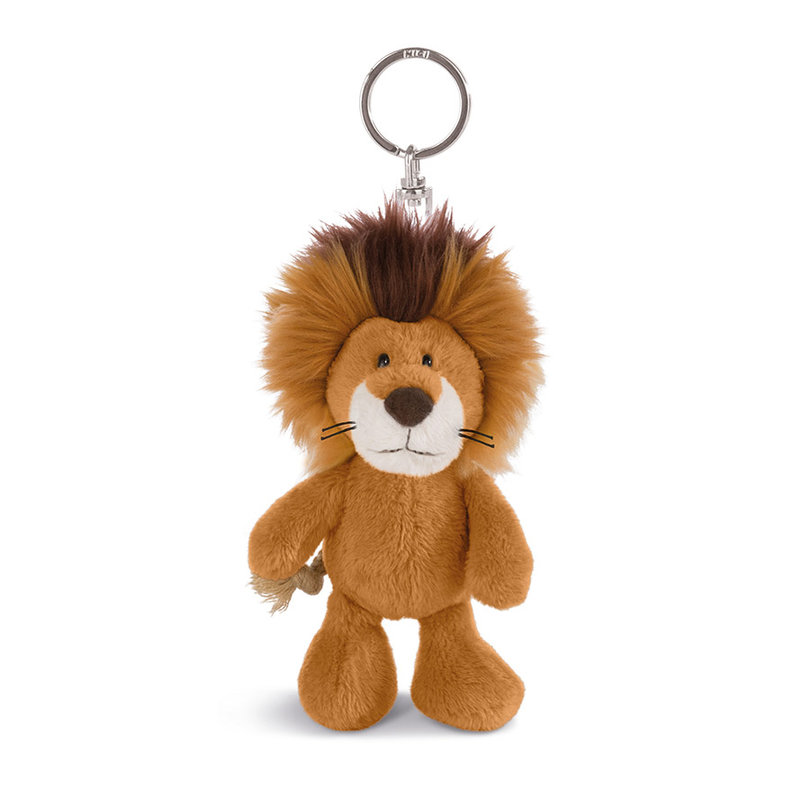NICI Wild Friends Kitan Lion Keyring | plushpaws.co.uk