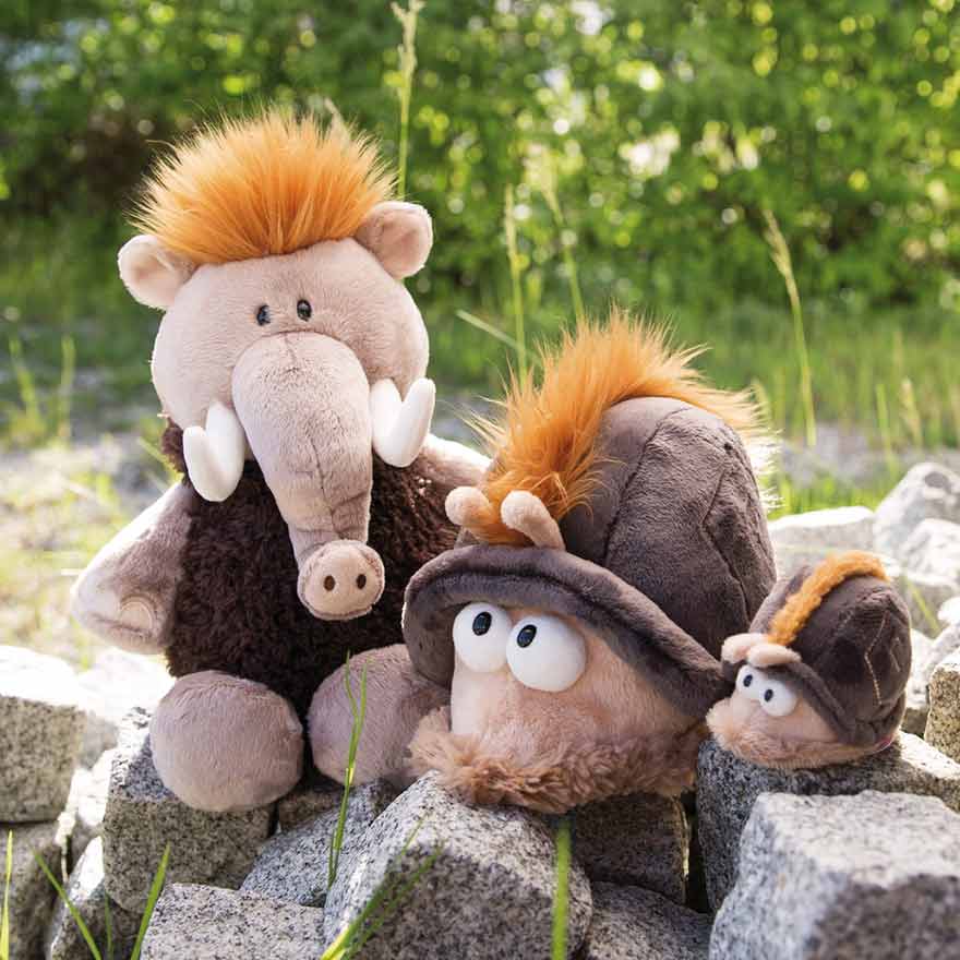 NICI Stone Age Friends Ignatz Snail | plushpaws.co.uk