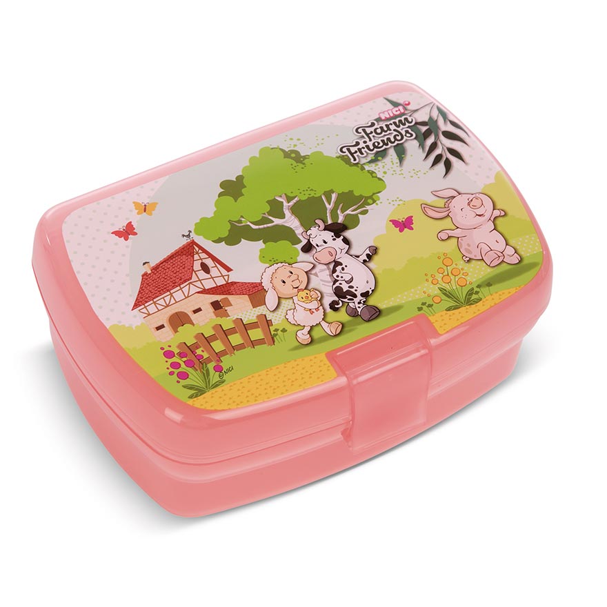 NICI Farm Friends Lunch Box | plushpaws.co.uk