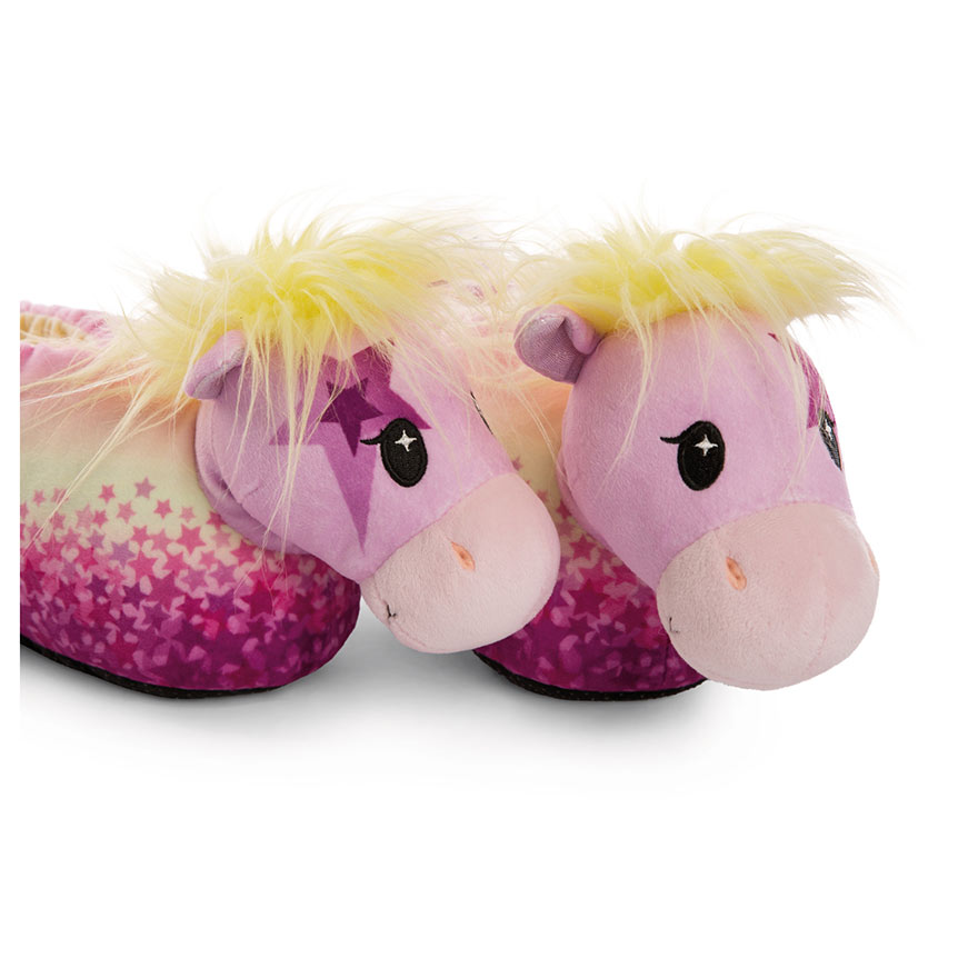 NICI Pony Stars Candydust Pony Slippers | plushpaws.co.uk