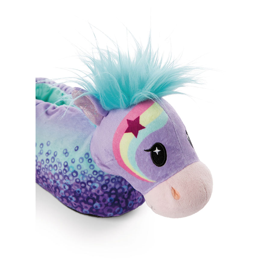 NICI Pony Stars Starjumper Pony Slippers | plushpaws.co.uk