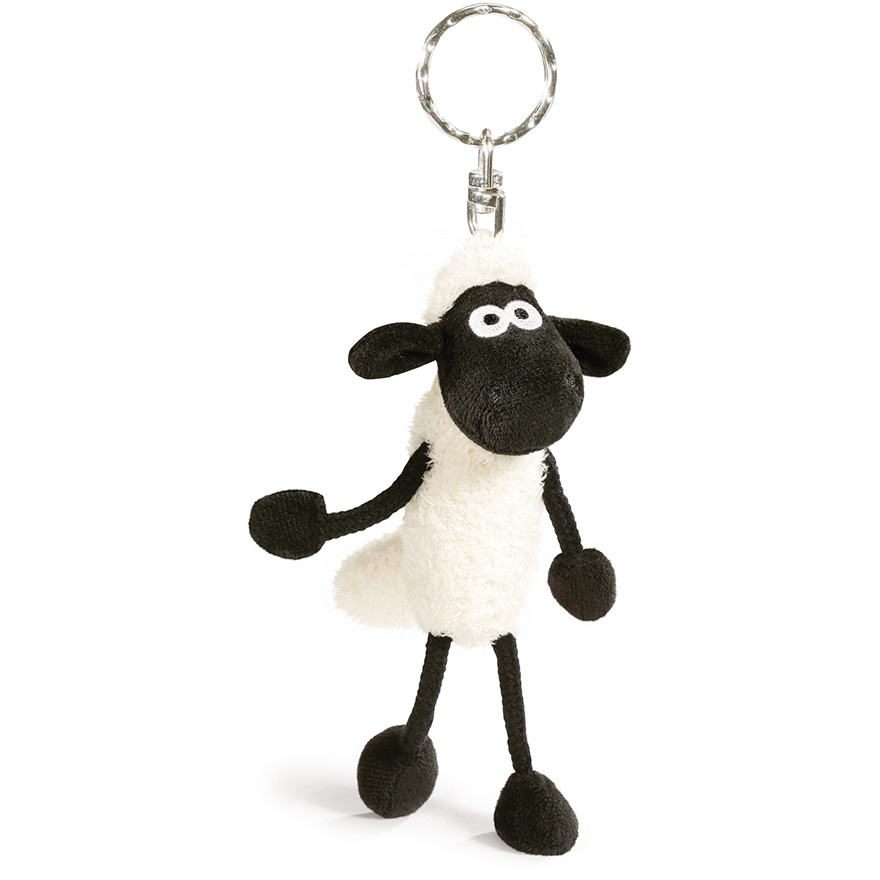 NICI Shaun the Sheep Keyring | plushpaws.co.uk