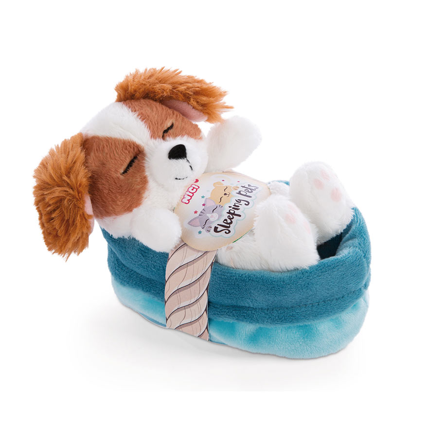 NICI Sleeping Pets Cocker Spaniel Dog | plushpaws.co.uk