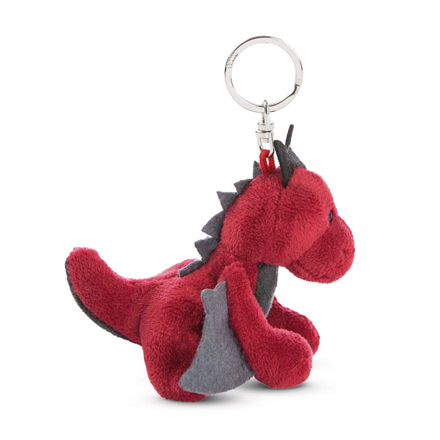 NICI Dragonia Eldor Dragon Keyring | plushpaws.co.uk
