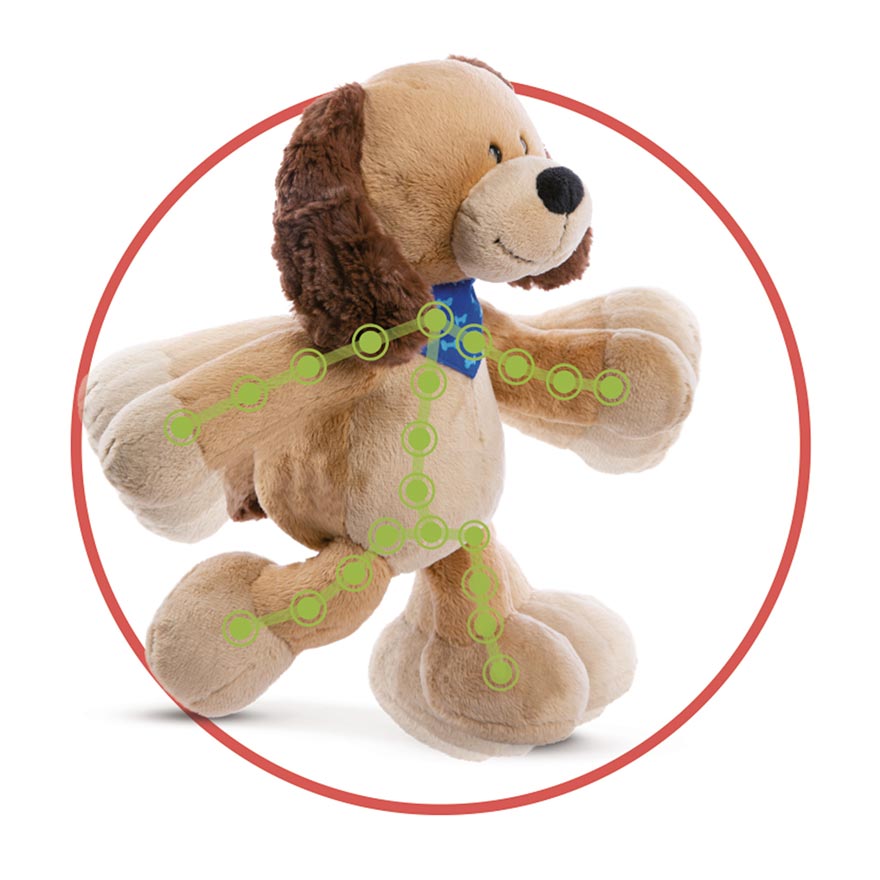 NICI Pet Friends Barky Dog | plushpaws.co.uk