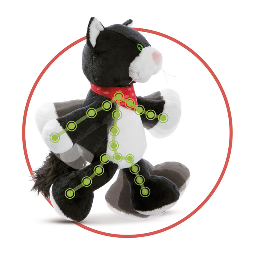 NICI Pet Friends Pepper Cat | plushpaws.co.uk