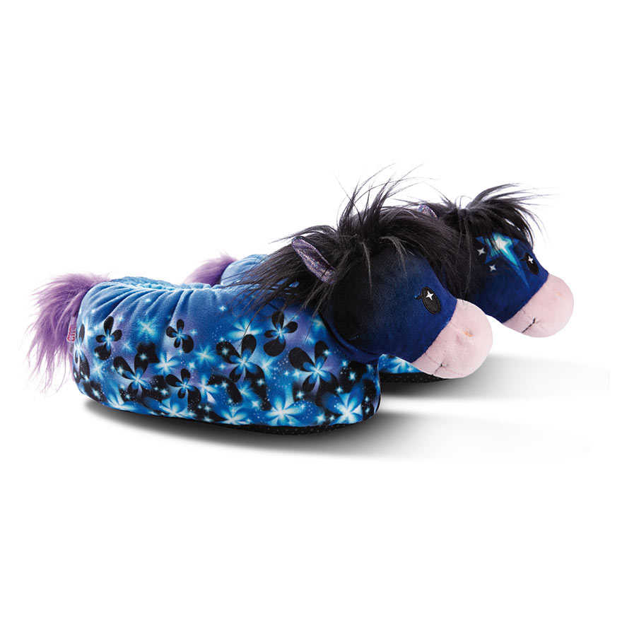 NICI Pony Stars Starflower Pony Slippers | plushpaws.co.uk