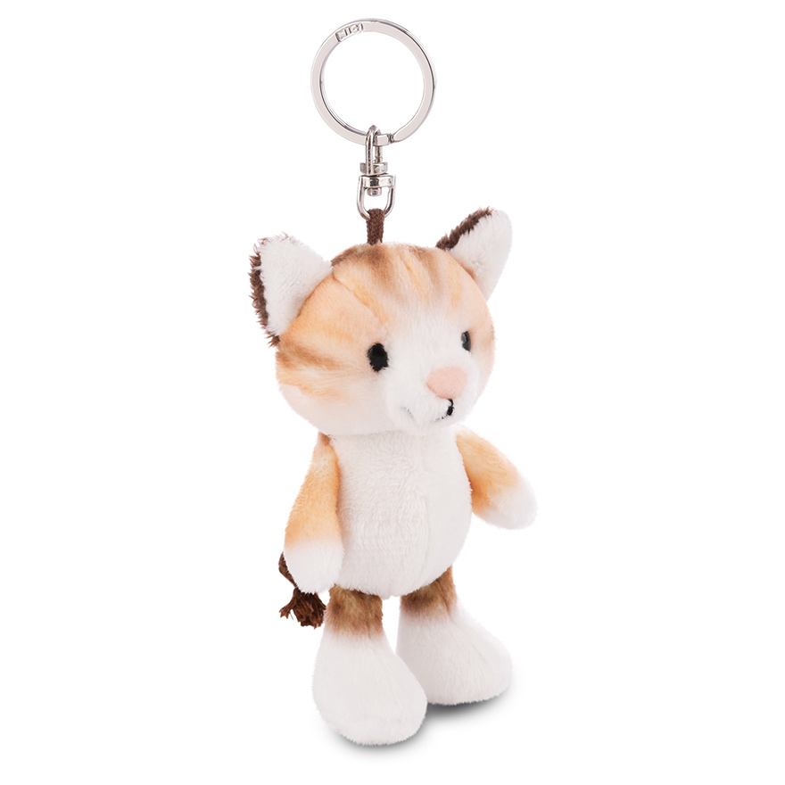 NICI Tabby Cat Keyring Keyring | plushpaws.co.uk