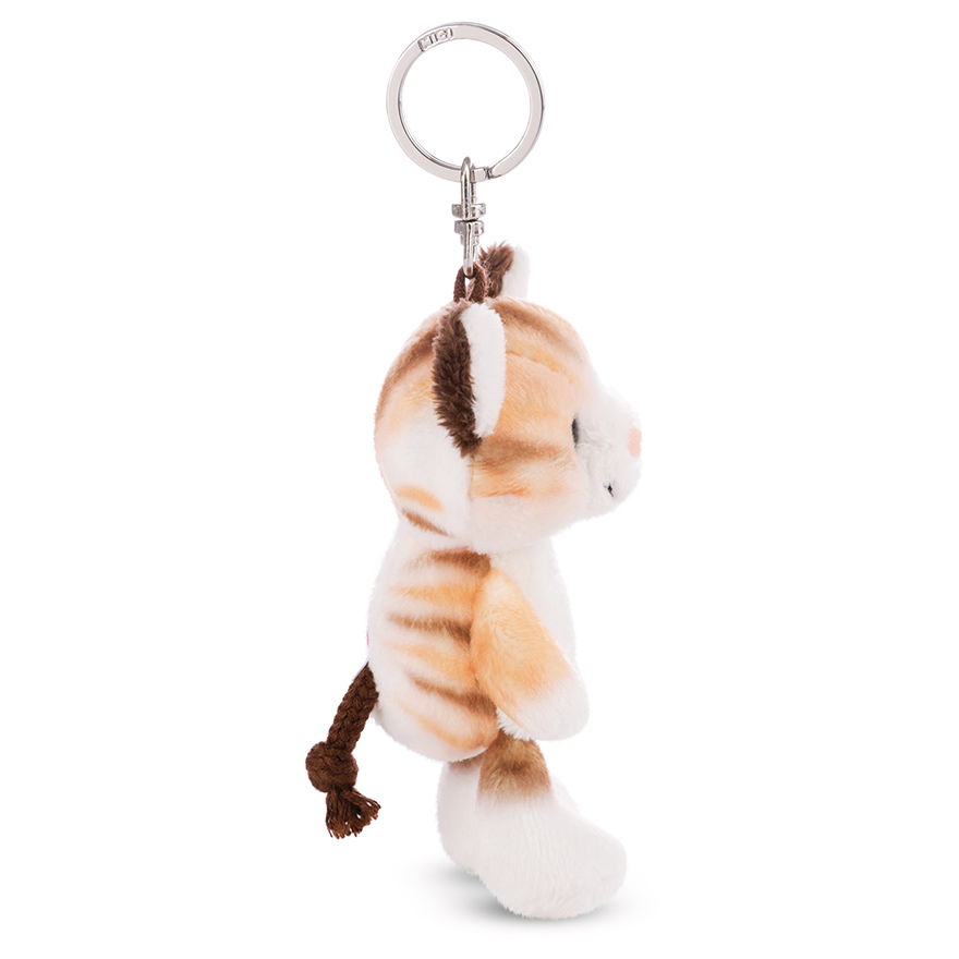 NICI Tabby Cat Keyring Keyring | plushpaws.co.uk