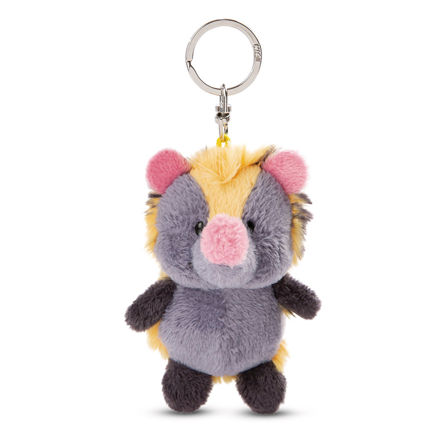 NICI Wild Friends Terek Tenrec Keyring | plushpaws.co.uk