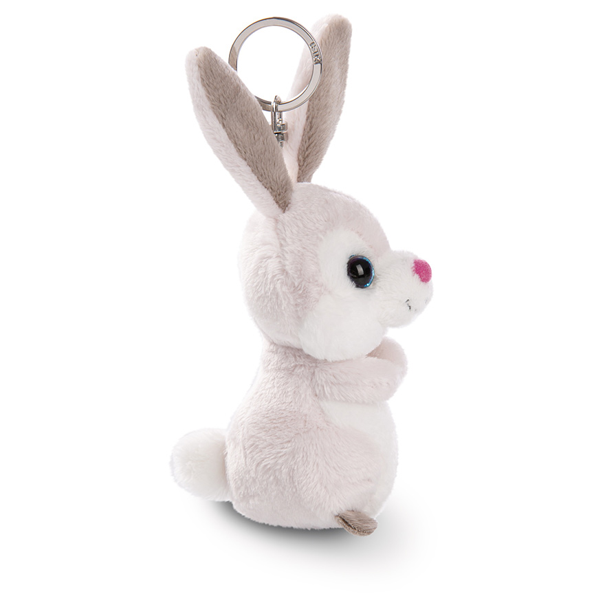 NICI Magical Forest Fluffy Fynn Rabbit Keyring | plushpaws.co.uk