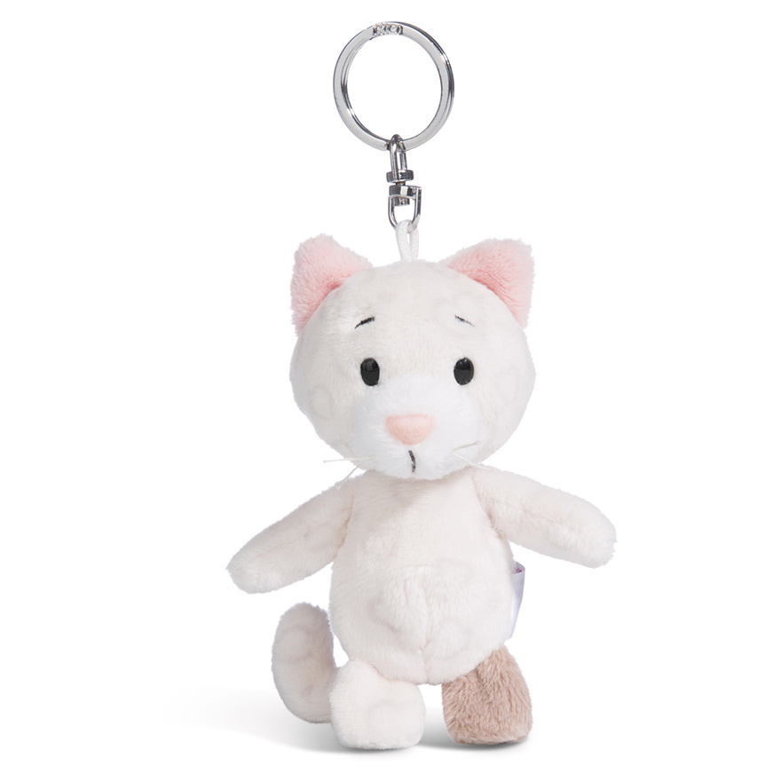 NICI Love Classic Cute Love Cat Keyring | plushpaws.co.uk