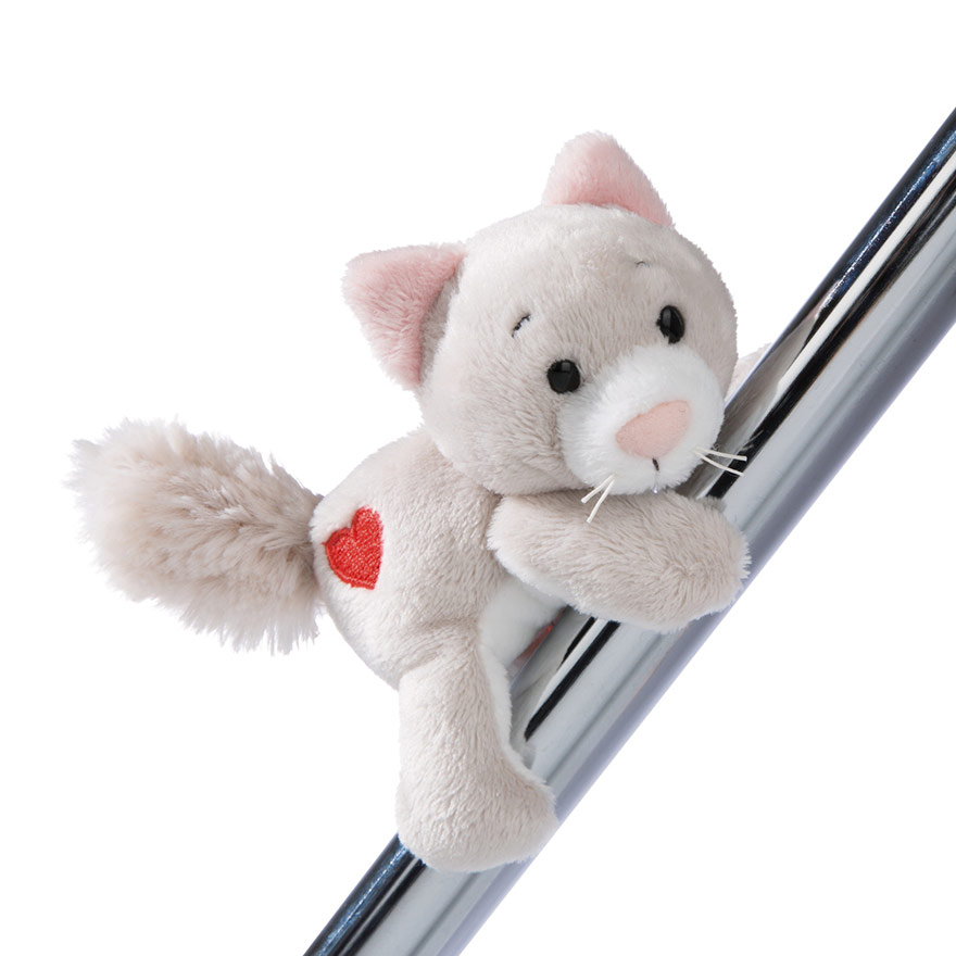 NICI Love Classic Fluffy Love Cat MagNICI | plushpaws.co.uk