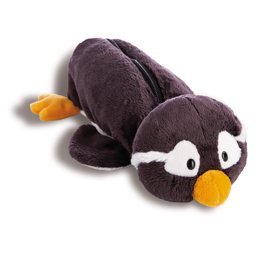 NICI Cosy Winter Stas Penguin Pencil Case | plushpaws.co.uk