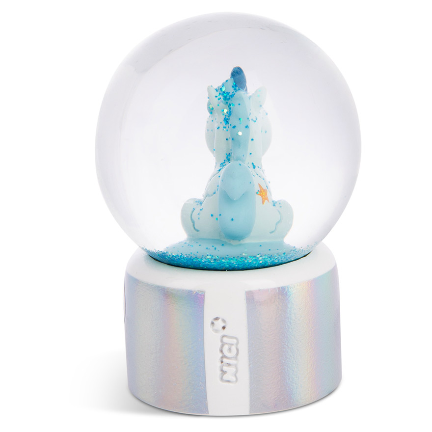 NICI Theodor & Friends Aquario Sea Unicorn Snow Globe | plushpaws.co.uk