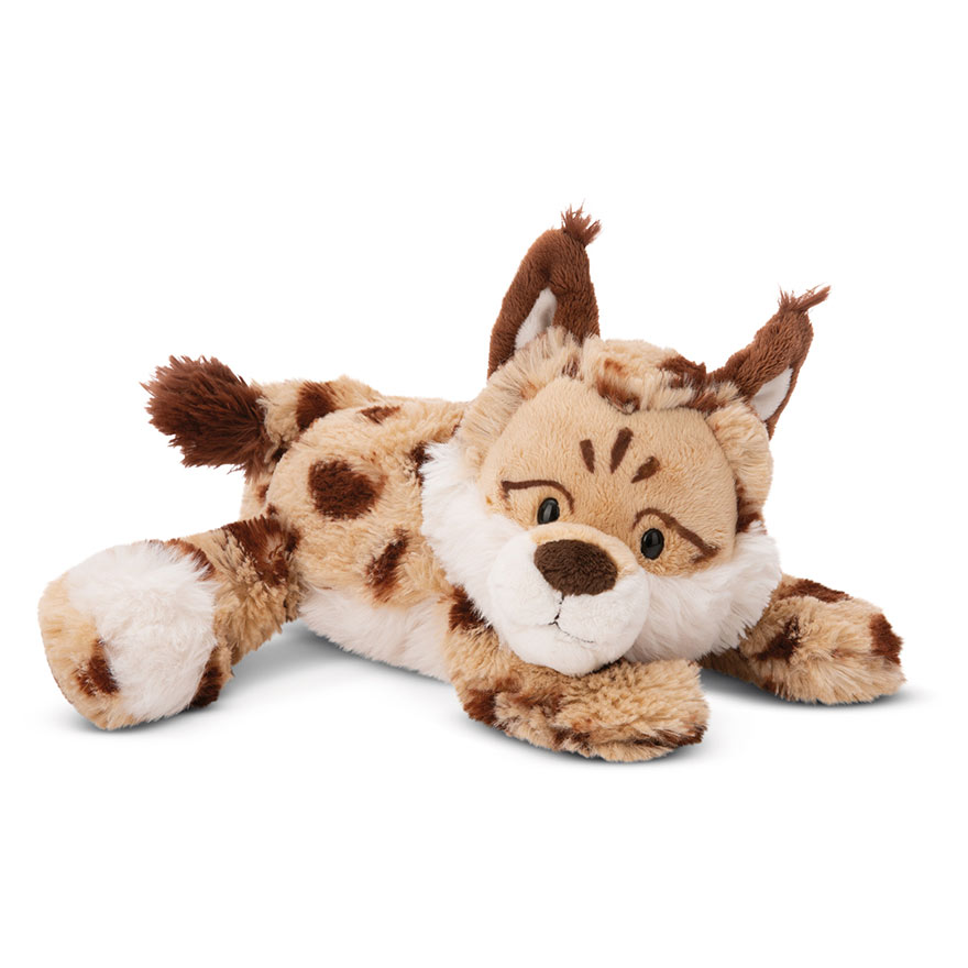 NICI Wild Friends Lyka Lynx Lying plushpaws