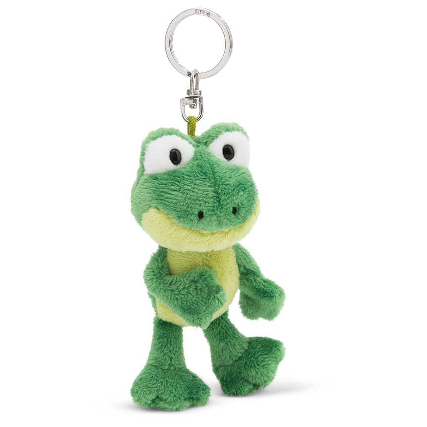 NICI Frog Keyring | plushpaws.co.uk