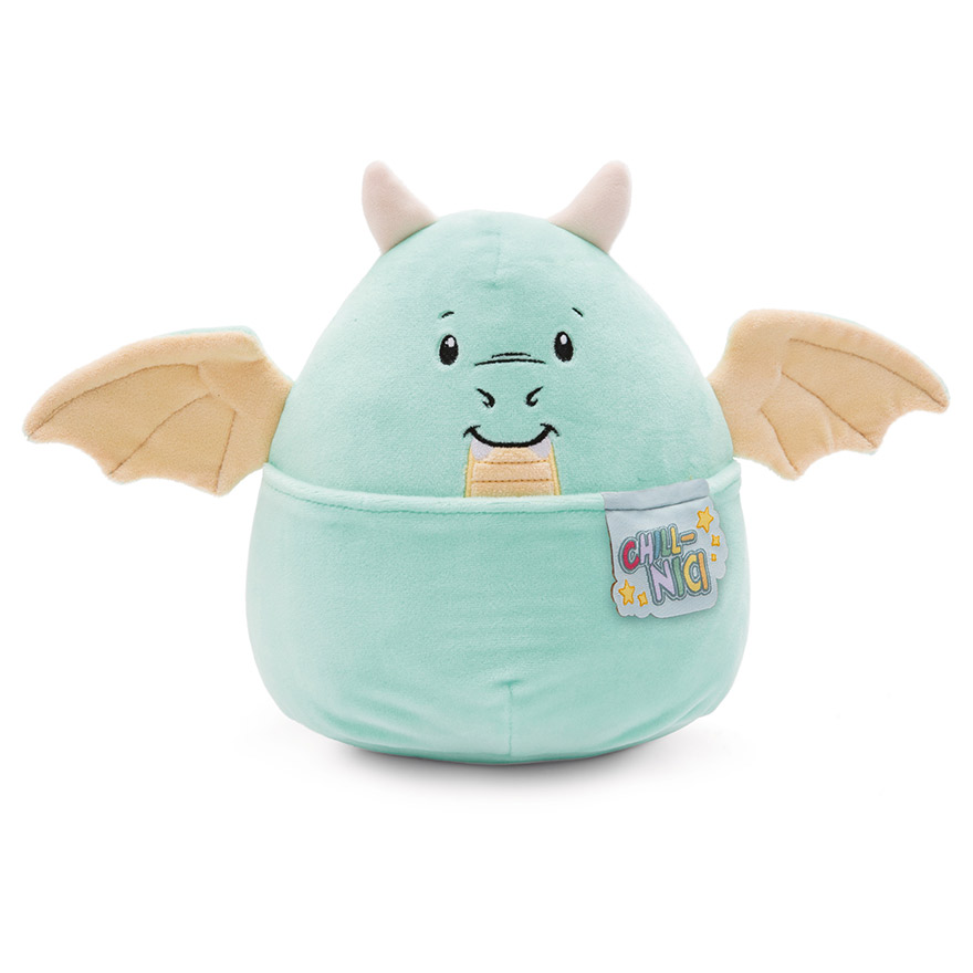 NICI Chill-NICI Dragon Cushion | plushpaws.co.uk