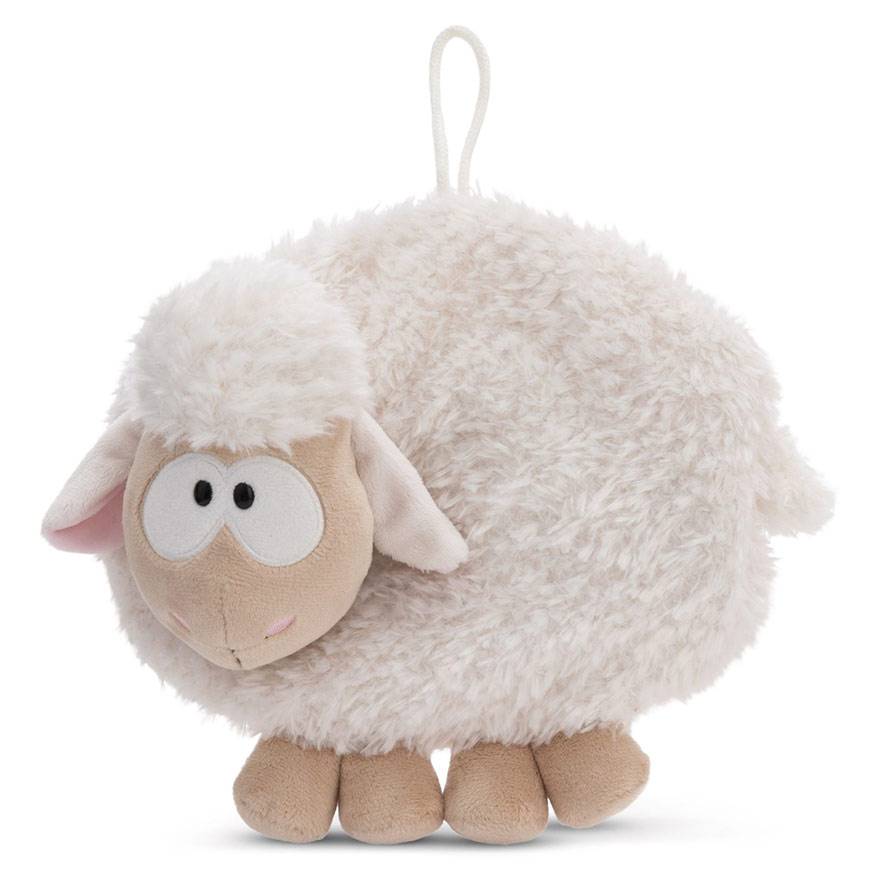 NICI Wool*y Gang White Sheep Hot Water Bottle | plushpaws.co.uk
