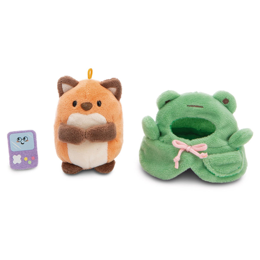 NICI mymochi Geeks Fox with Video Game and Frog Costume | Plushpaws