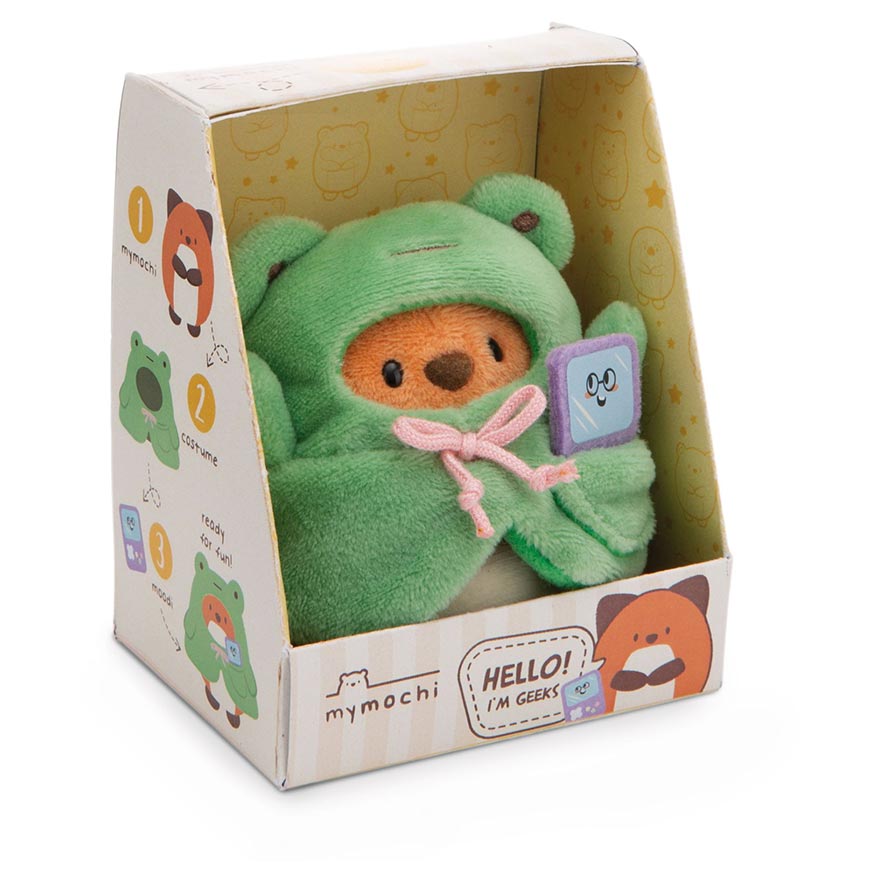 NICI mymochi Geeks Fox with Video Game and Frog Costume | Plushpaws