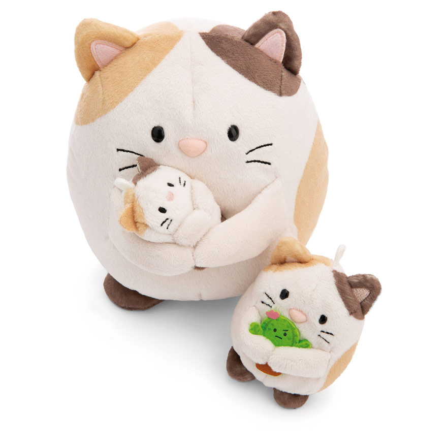 NICI mymochi Angy Cat with Cactus | plushpaws.co.uk