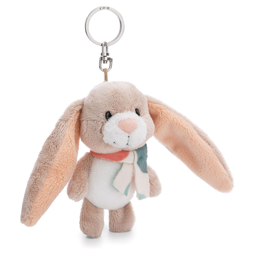 NICI Dreamy Winter Fjella Bunny Keyring | plushpaws.co.uk