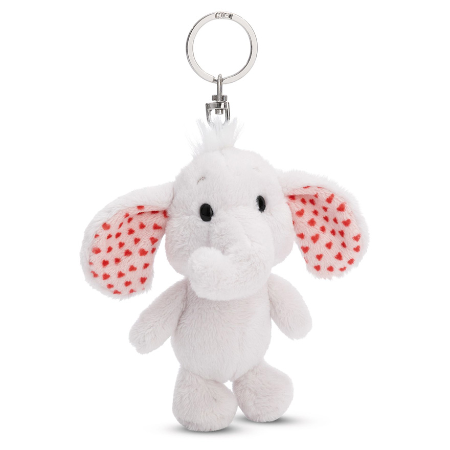 NICI Love Elephant Keyring | plushpaws.co.uk