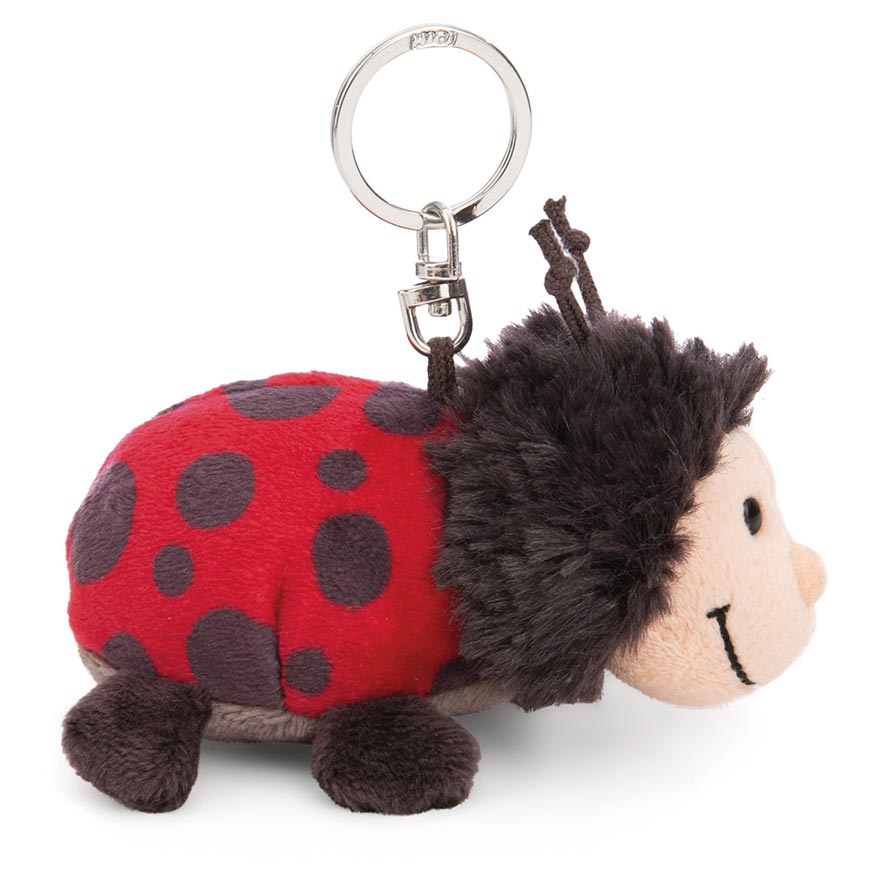 NICI Meadow Friends Dotti-Lotti Ladybird Keyring | plushpaws.co.uk