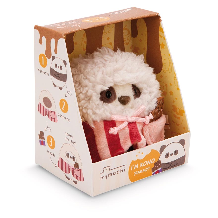 NICI mymochi Kono Panda with Chocolate and Popcorn Costume | plushpaws ...