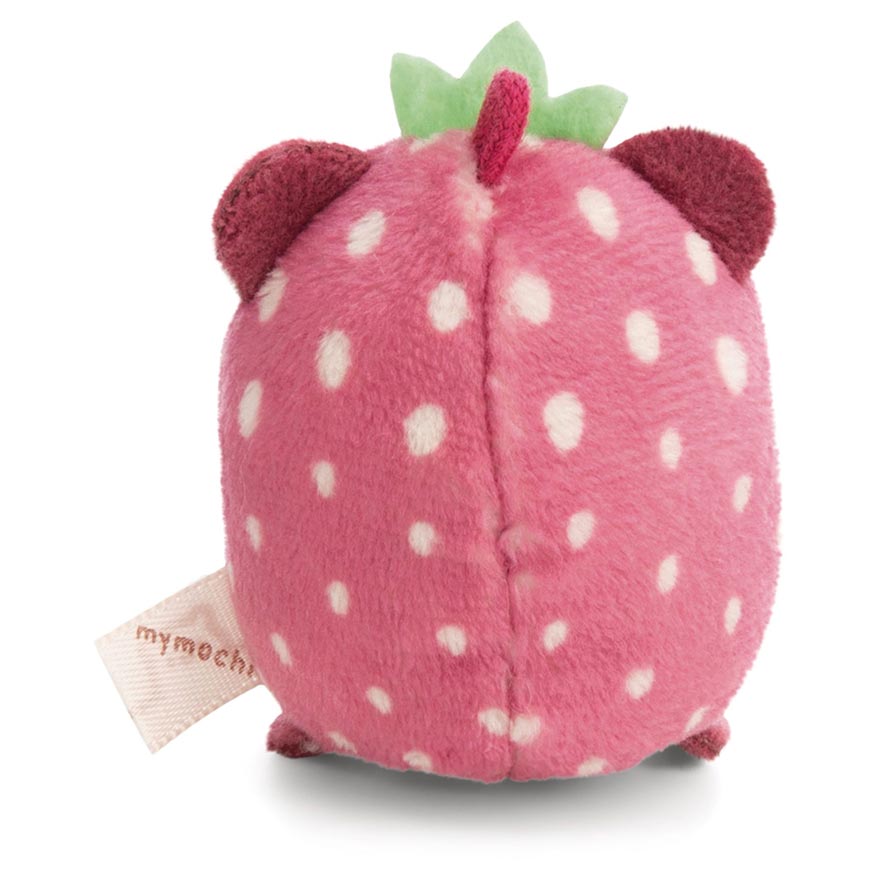 NICI mymochi minis Nomo Bear Strawberry | plushpaws.co.uk