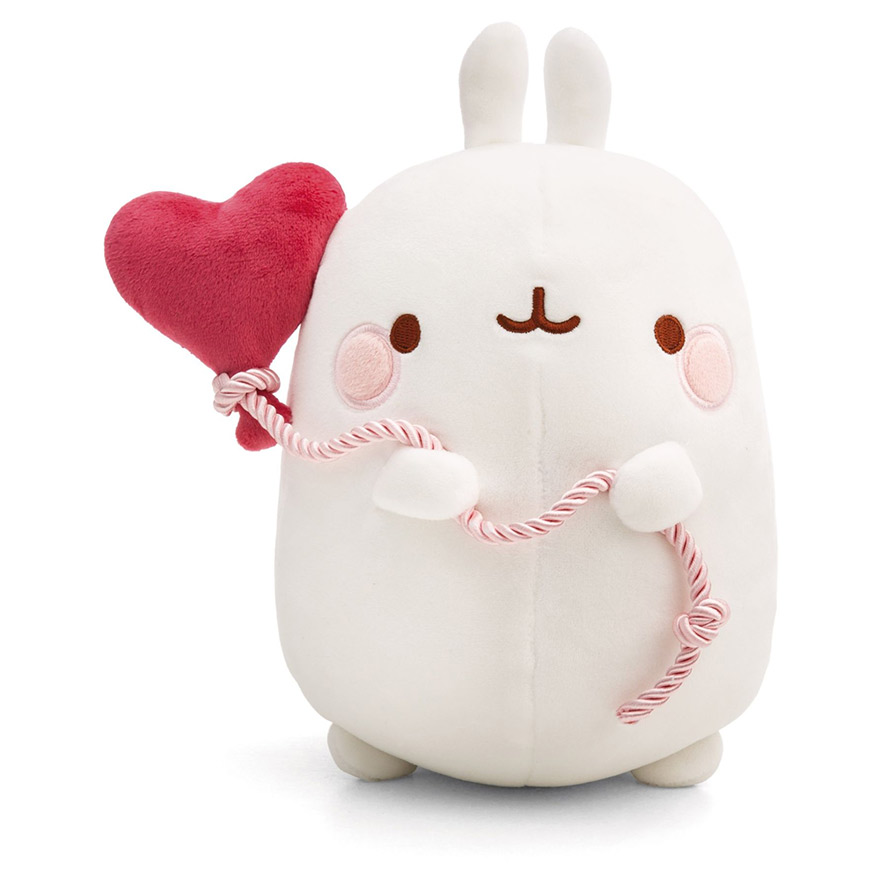 NICI MOLANG with Heart Balloon in Gift Box | plushpaws.co.uk