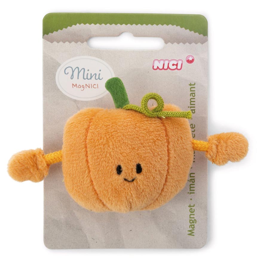 NICI Farm Friends Mini Pumpkin MagNICI | plushpaws.co.uk