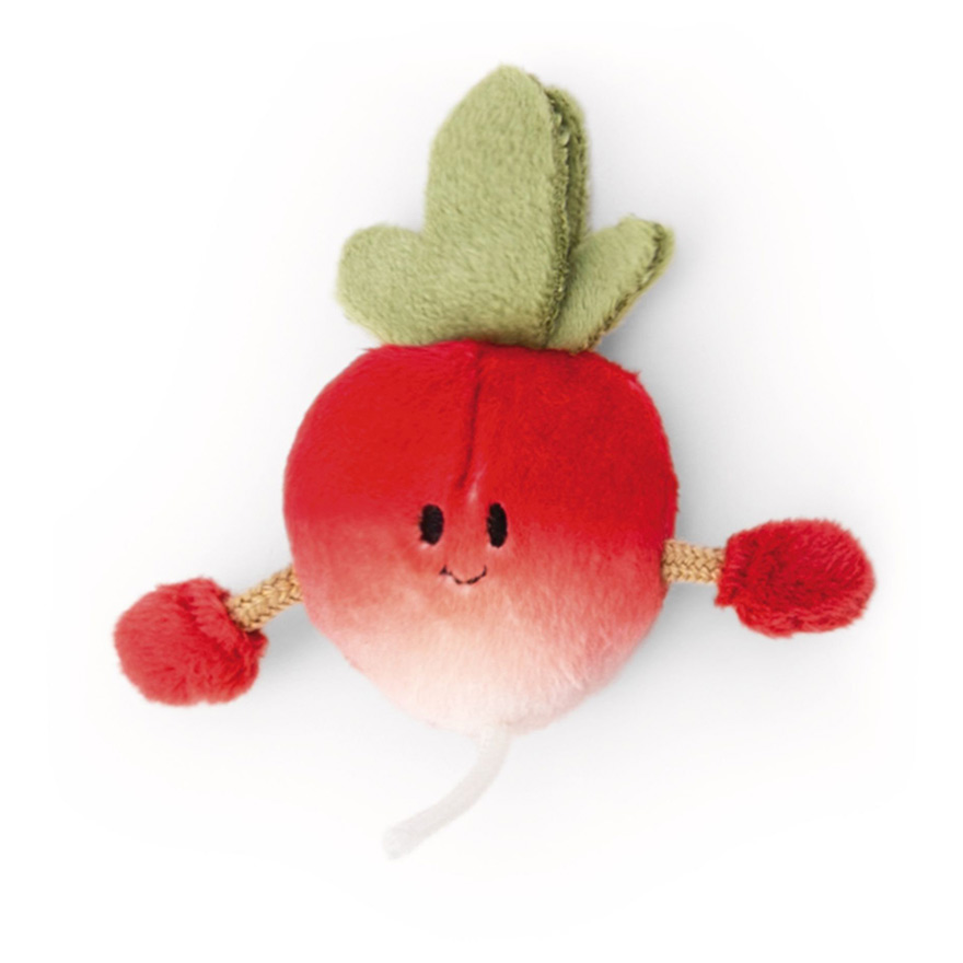 NICI Farm Friends Mini Radish MagNICI | plushpaws.co.uk