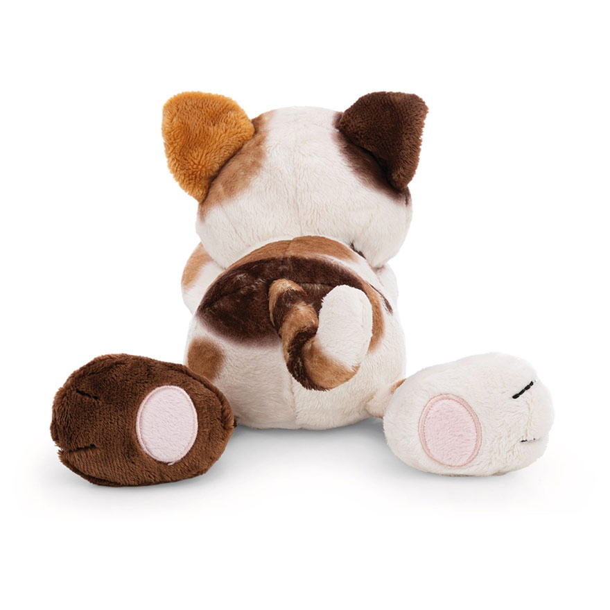 NICI Homies Calico Cat with Fish | plushpaws.co.uk