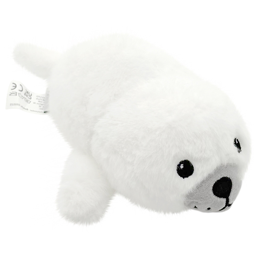 KENJI Yabu Mini Fluffy Seal | plushpaws.co.uk