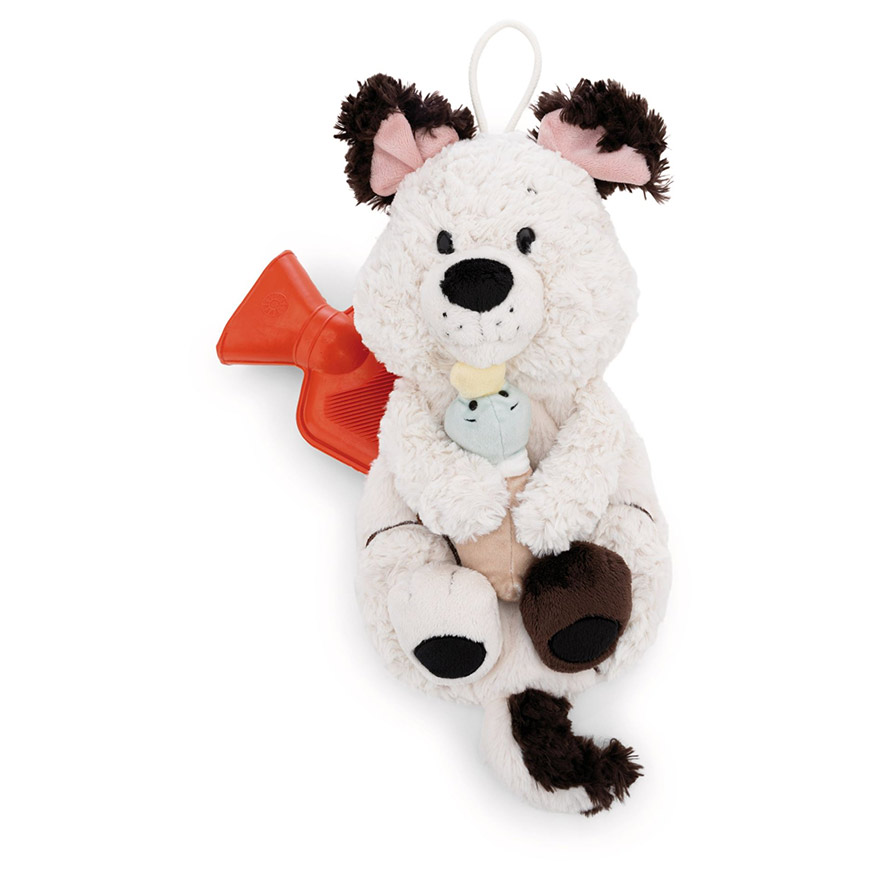 NICI Homies Dog with Duck Hot Water Bottle | plushpaws.co.uk