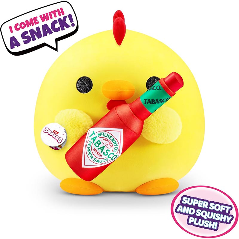 Zuru Snackles Dani Chicken with Tabasco Sauce | plushpaws.co.uk