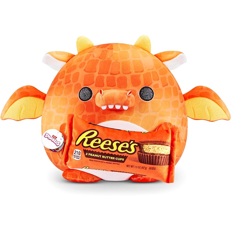 Zuru Snackles Felix Dragon with Reese's Peanut Butter | plushpaws.co.uk