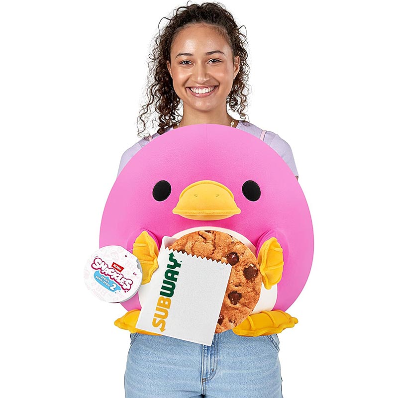 Zuru Snackles Whitney Platypus with Subway Cookie | plushpaws.co.uk