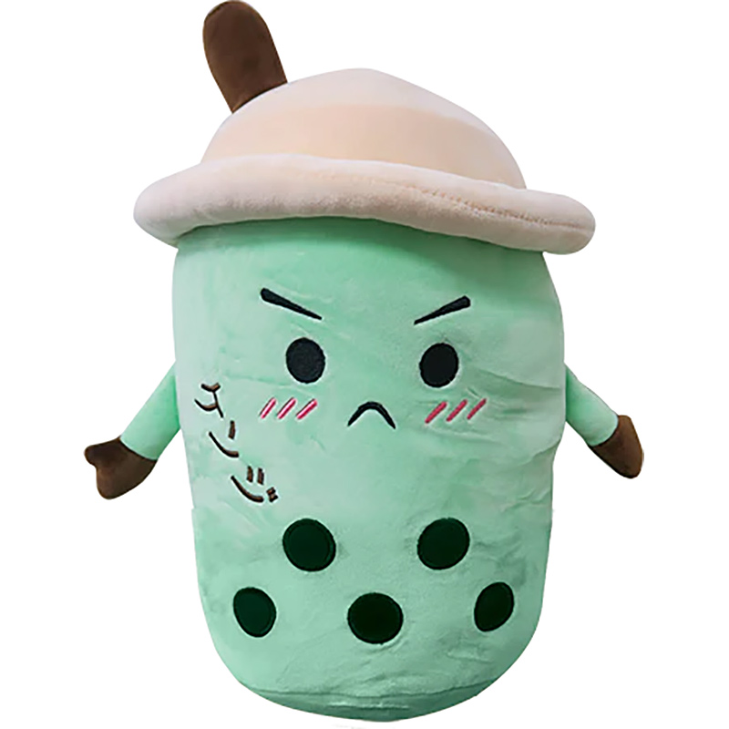 KENJI Yabu Grumpy Green Boba Man | plushpaws.co.uk