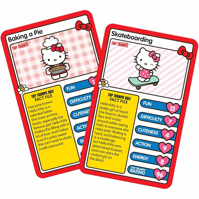 Sanrio Hello Kitty Top Trumps | plushpaws.co.uk