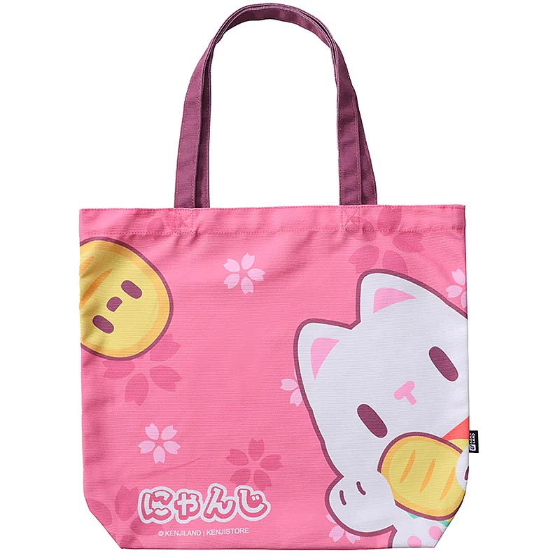 KENJI Yabu KENJILand Nyan-Ji Tote Bag | plushpaws.co.uk