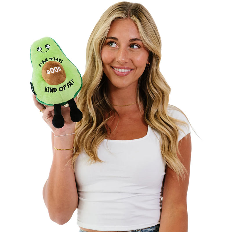 Punchkins I'm The Good Kind of Fat Avocado | plushpaws.co.uk
